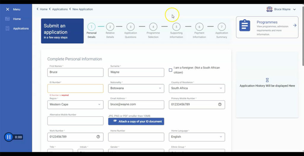How to apply - Health Science Colleges