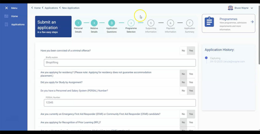 How to apply - Health Science Colleges