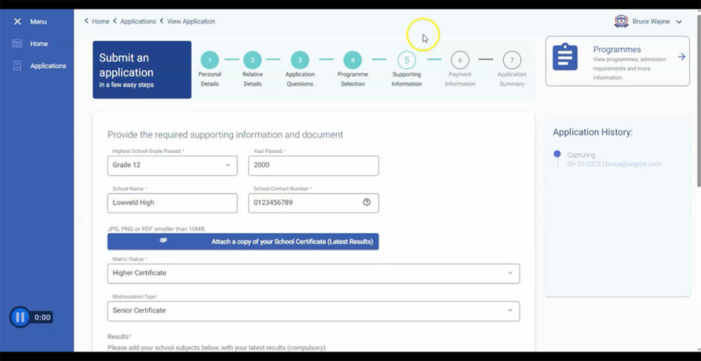 How to apply - Health Science Colleges