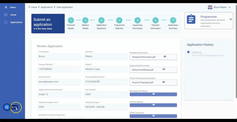 How to apply - Health Science Colleges